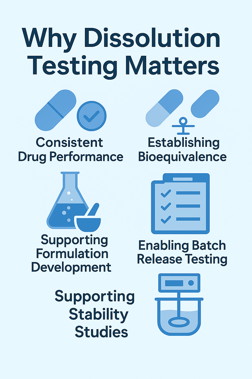 Dissolution Testing of Pharmaceuticals: Techniques, Equipment, and ...